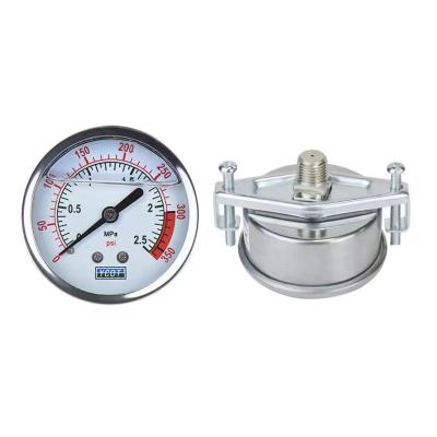 China Water Pressure Gauge Liquid Filled Pressure Gauge for sale
