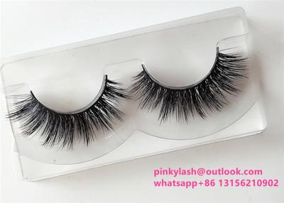 China 2019 wholesale 100% real siberian mink fur mink eyelashes 3d mink lashes for sale