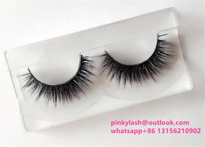 China 3D Mink Lashes Custom Eyelash Packaging 100% Handmade Siberian Mink Lashes for sale