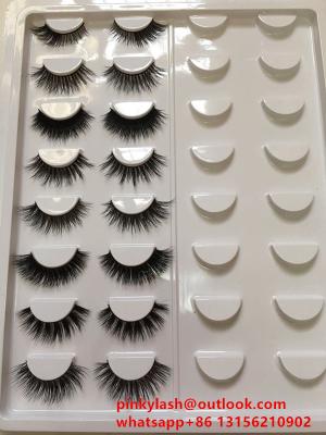 China 3D Mink Lashes Custom Eyelash Packaging 100% Handmade Siberian Mink Lashes for sale