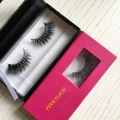China 3D mink lashes ; lilly lashes ; lilly lashes package; customer logo package box for sale