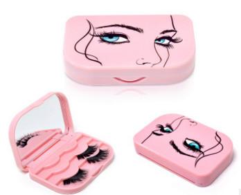 China 3D mink lashes ; lilly lashes ; lilly lashes package; customer logo package box;mirror lash box for sale
