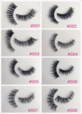China 3D Mink Lashes Custom Eyelash Packaging 100% Handmade Siberian Mink Lashes; Lilly lashes for sale
