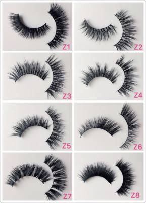 China 3D Mink Lashes Custom Eyelash Packaging 100% Handmade Siberian Mink Lashes; Lilly lashes for sale