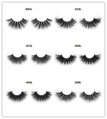 China 3D Mink Lashes Custom Eyelash Packaging 100% Handmade Siberian Mink Lashes; Lilly lashes for sale