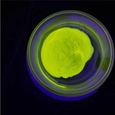 China YELLOW-GREEN Phosphor with 540-560 nm Emission Wavelength, High Quantum Efficiency Above 70%, and Thermal Stability Up to 300°C for LED Lighting for sale