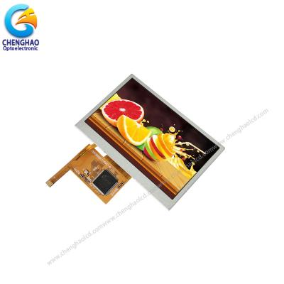 China Wqvga industrielle LCD Farbe-Tft-Anzeige des Anzeigen-Modul-1000 der Nissen-480*272 10pin zu verkaufen