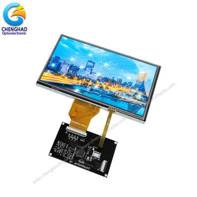 中国 800*480 Wvga医療機器のための小さいLCDのタッチ画面の表示7インチ50pin 販売のため