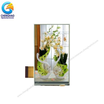 China Resolución 45pin de la pulgada 480*854 de la pantalla LCD táctil 5 del interfaz multi de SPI RGB pequeña en venta