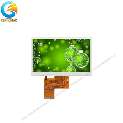 China 5,0 o monitor 480*272 do LCD do brilho alto da polegada 40pin pontilha para médico à venda
