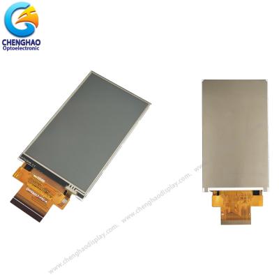 China 4,3 polegadas 55 pinos SPI MCU TFT LCD Display Resistivo Touch Screen Monitor à venda