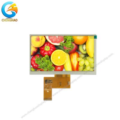China resolución 800x480 7 interfaz paralelo de la exhibición 24bit RGB de TFT LCD de la pulgada en venta