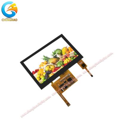 China 4.3“ TFT-IPS Klein LCD Touch screen met 480x272 Dot Resolution Te koop