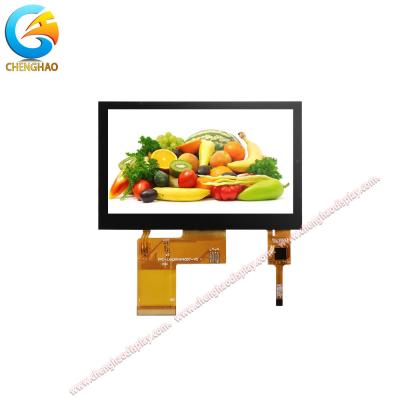 China 480×272 Pixels LCD Touch Module 4.3