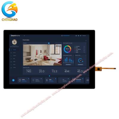 China Módulo de visualización en color de la interfaz LVDS 10.1" 1280*800 puntos con CTP en venta