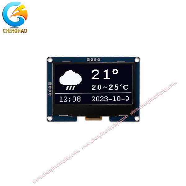 2.42 ιντσών Μικρή οθόνη OLED I2c Διασύνδεση 128 * 64 Ανάλυση με 4pin