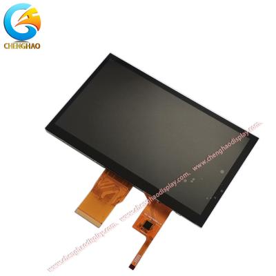 China Ecrã LCD de toque capacitivo de 7 polegadas Resolução 1024x600 Ecrã para FPC Pin Número 50 pin à venda