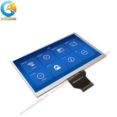 Cina 7 pollici schermo LCD personalizzato 800 * 480 Risoluzione 50pins Color Tft Display in vendita