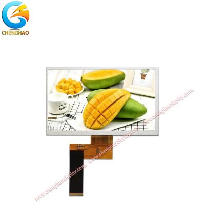 Cina Display IPS TFT da 7 pollici 800*480 punti 1000cd/m2 Alta luminosità con interfaccia RGB in vendita