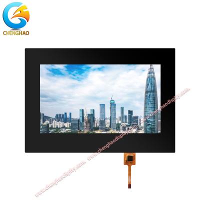 中国 7インチ IPS LCD ディスプレイ 1024×600 解像度 30ピン FPC PCPAタッチ付き 販売のため