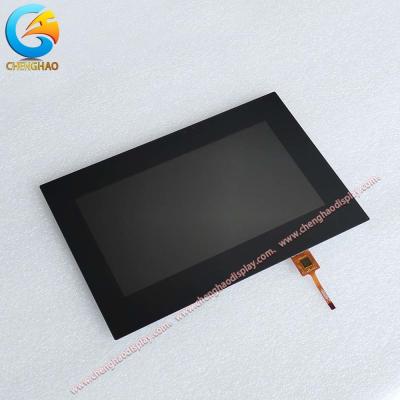 China Módulo de visualização LCD de alto brilho 7 polegadas 1024 600 Tft de cor com toque capacitivo à venda