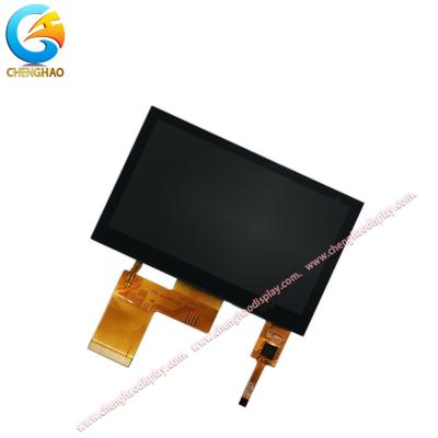 Cina 480x272 Risoluzione 4,3 pollici LCD Display Modulo TFT Capacitive touchscreen Normalmente Display nero Modalità Alta temperatura in vendita