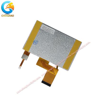 Cina 480x272 Risoluzione 4,3 pollici LCD Display Modulo TFT Capacitive touchscreen Normalmente Display nero Modalità Alta temperatura in vendita