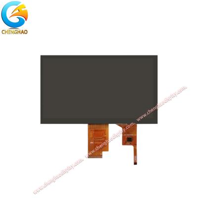 Китай 7-дюймовый емкостной сенсорный ЖК-дисплей 1024*600 для -20 ~ +70℃, широкий температурный диапазон продается