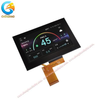 China 40Pins  Customized Lcd Display Module 5 Inch 800x480 Color Tft Screen for sale