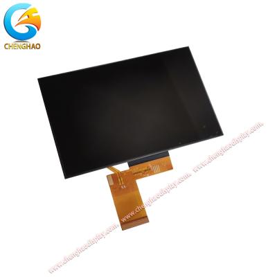 China 40Pins  Customized Lcd Display Module 5 Inch 800x480 Color Tft Screen for sale