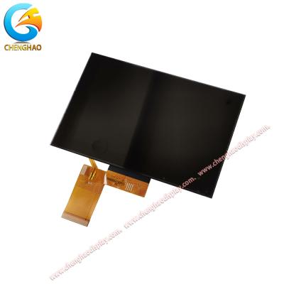 China 5” IPS Lcd display RGB 800x480 tft module with Customized Cover for sale