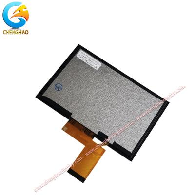 China 5” IPS Lcd display RGB 800x480 tft module with Customized Cover for sale