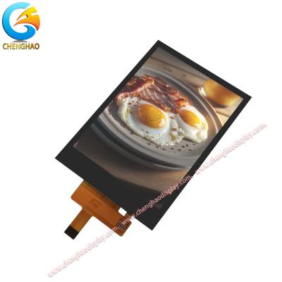 China 240x320 ips tft lcd display 3.2 Inch 10Pins SPI Interface with Black Glass Cover for sale