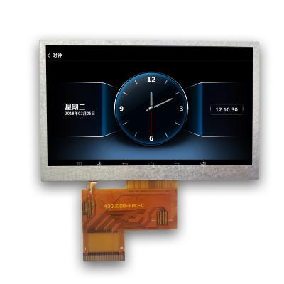 China 40 Transmissive TFT LCD Modul weißer RGB 4,3" Pin 480x272 TN zu verkaufen