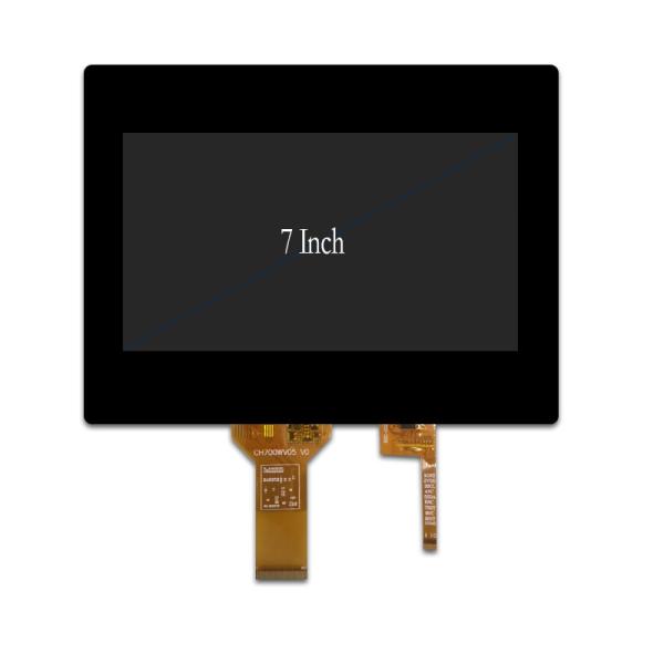 850nits Pcap TFT LCD touch screen 7 pollici 12 ore ISO9001