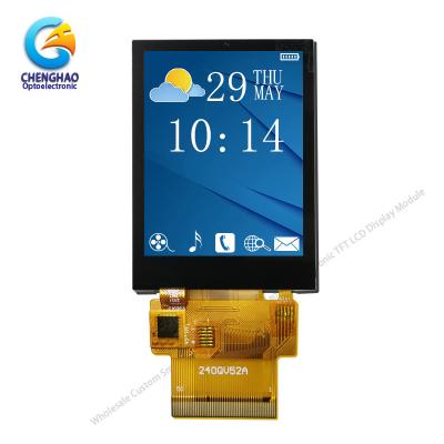 China CH240QV52A-CT TFT LCD Capacitive Touchscreen ISO9001 2.4 Inch Spi Mcu for sale