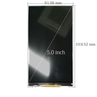 China 5 Inch 480×854 450cd/M2 Lcd Spi Module MIPI Tft Lcd Panel Screen for sale