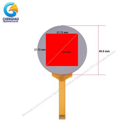 中国 小さいTFT 1.54inch IPS LCDはすべての見る方向スクリーンのパネルを表示する 販売のため