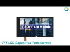HD TFT LCD Capacitive Touchscreen RGB Full Color 5.5 Inch Multi Touch