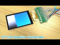 Industrial TFT LCD Capacitive Touchscreen CTP 3.5 Inch 3H Surface