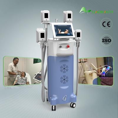China crolipolysis slimming technology beauty salon equipment/ 4 handles work together for sale