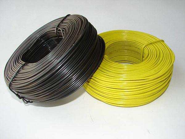 Quality Black Yellow Small Coil Wire 1.6mm Galvanized Stainless Steel Wire for sale