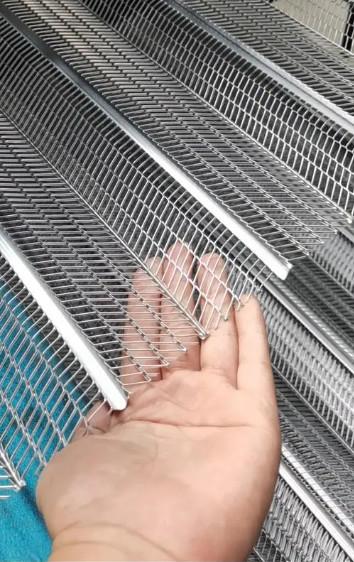 Quality 2m Galvanised Rib Lath Construction Screen Mesh For Seaworth Packing for sale