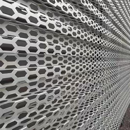 Quality Aluminium Metal Perforated Mesh Powder Coated Perforated Metal for sale