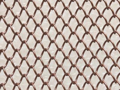 China Durable Woven Metal Screen with White Color and 0.6mm Wire Diameter for sale