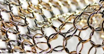 China Stainless Steel Ring Mesh Decorative Curtain Ring Mesh for sale