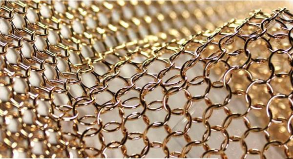 Quality Brass And Copper Decorative Screen Mesh Architectural Mesh Screen for sale