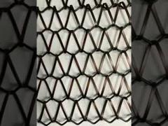 Spiral Flat Wire Mesh