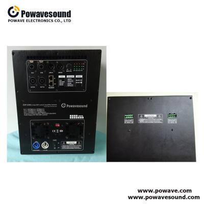 China DSP-2308, 2*800W + 1200W 8 OHM active speaker amplifier module subwoofer plate amplifier for sale