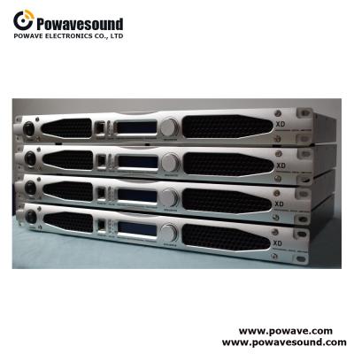 China XD series 1 U 2 channel digital power amplifier DSP control class D karaoke amplifier professional factory for sale